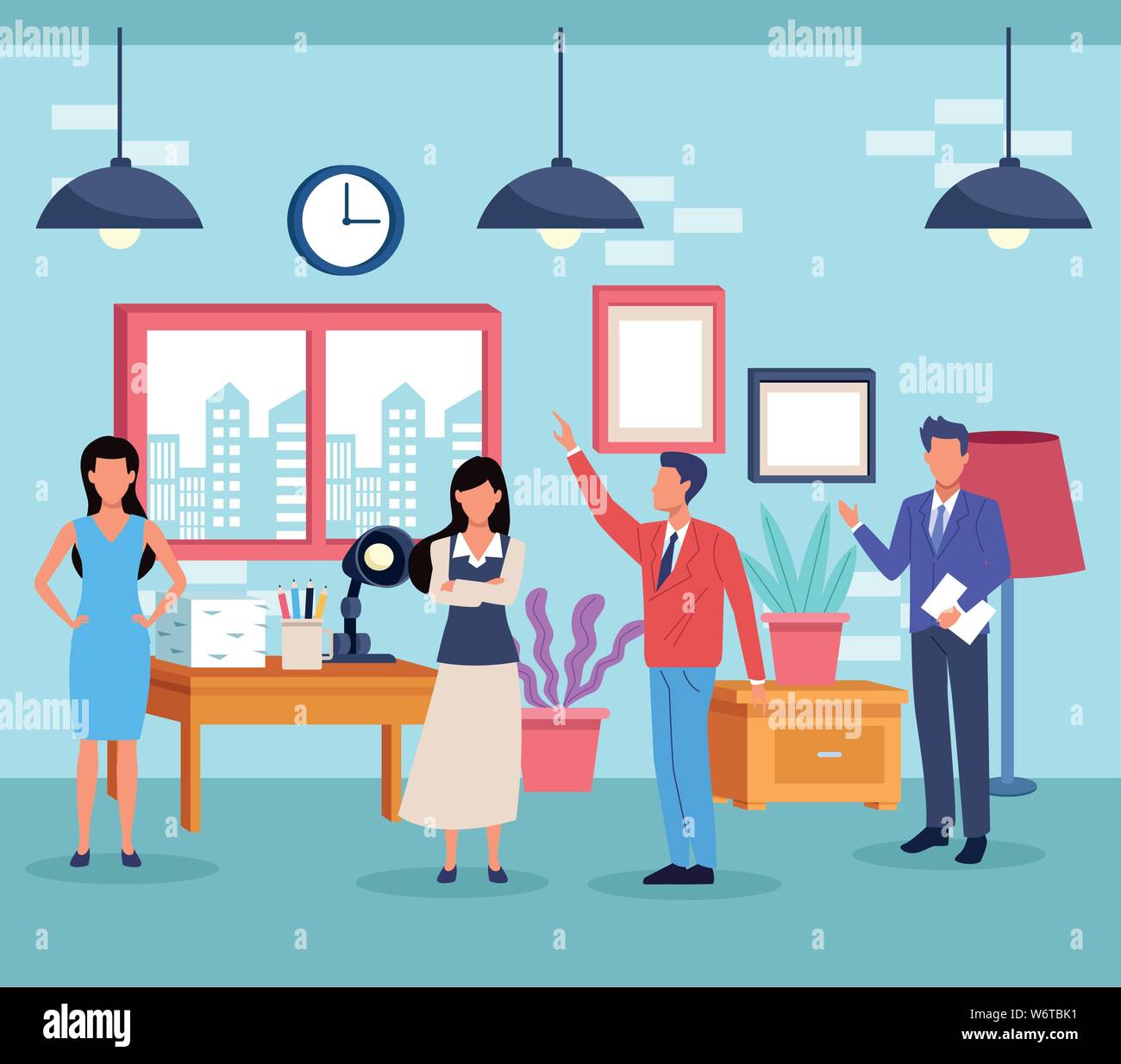 business professional executive work cartoon Stock Vector Image & Art ...