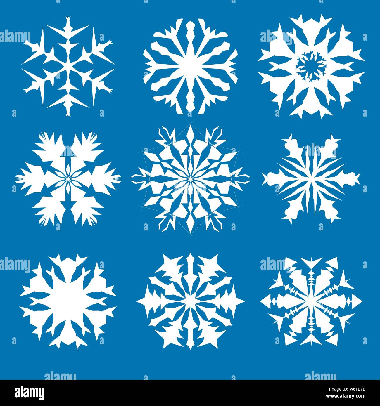 Flake icon Stock Vector Images - Alamy