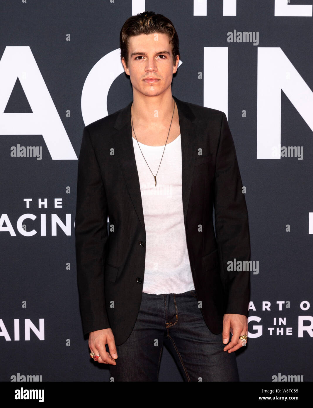 Los Angeles, CA - August 01, 2019: Braeden Wright attends the premiere ...