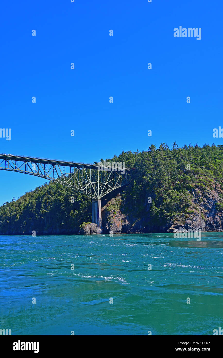 Iconic deception pass bridge hi-res stock photography and images - Alamy