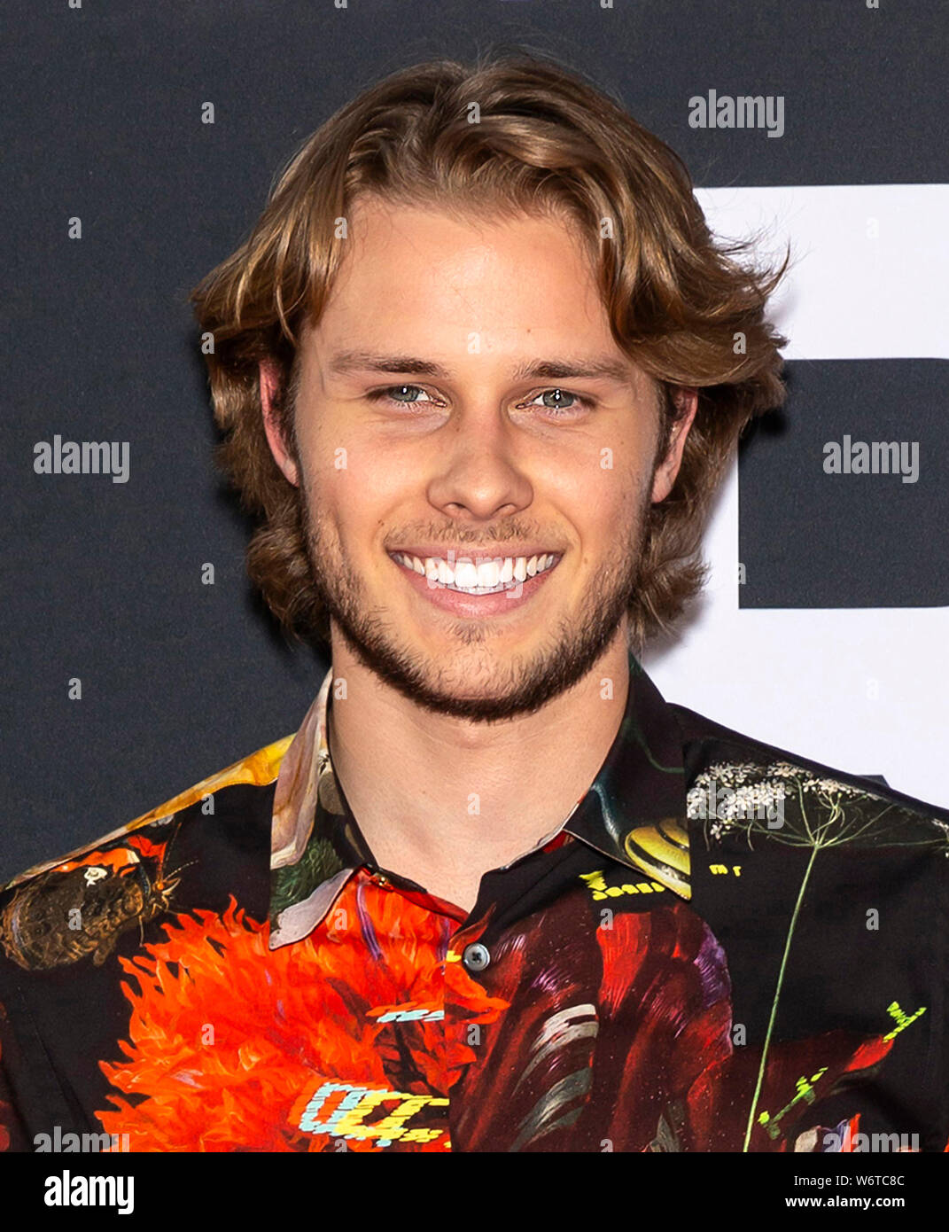 Los Angeles, CA - August 01, 2019: Logan Shroyer attends the premiere ...