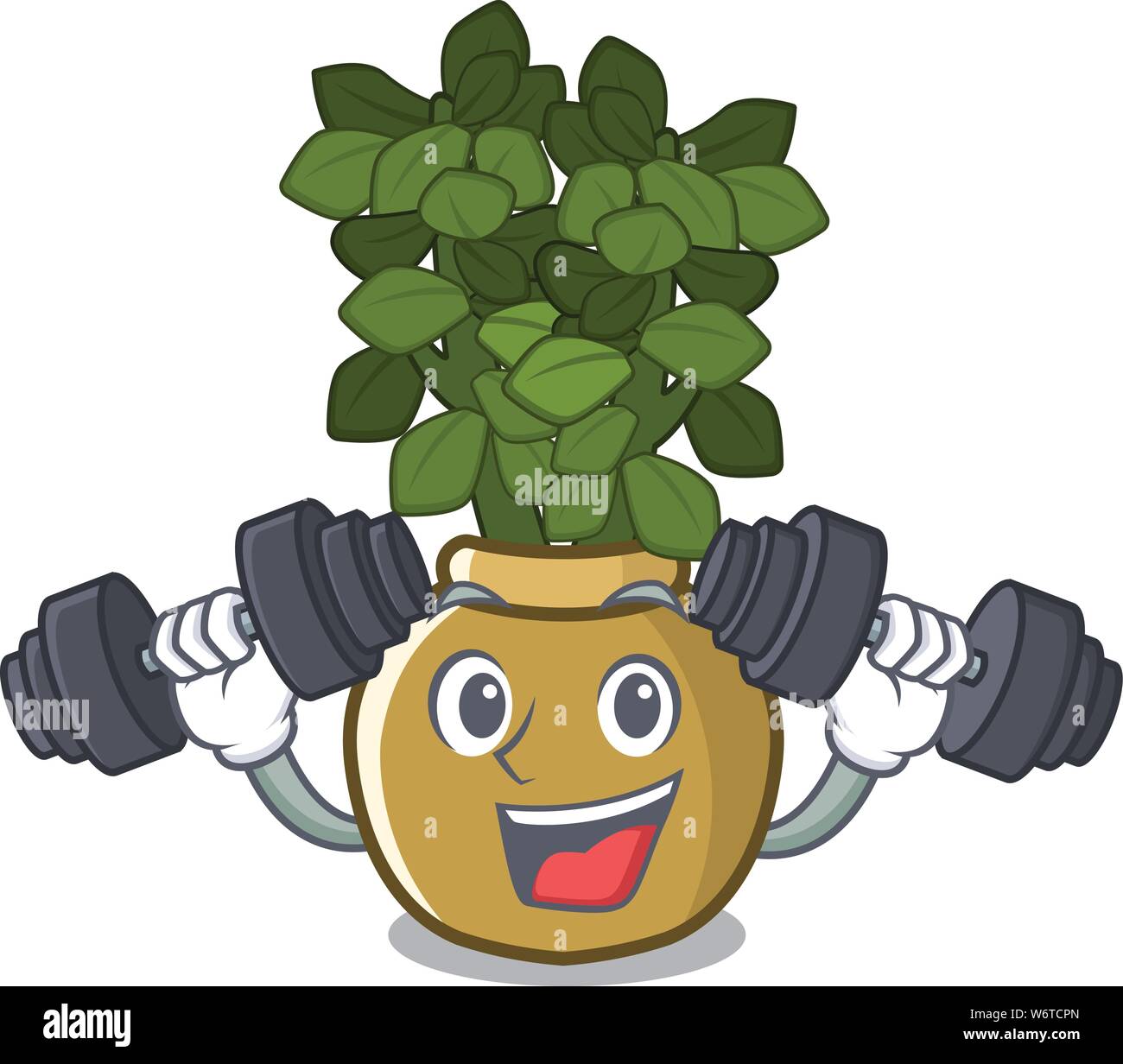 Jade plant illustration Stock Vector Images - Alamy