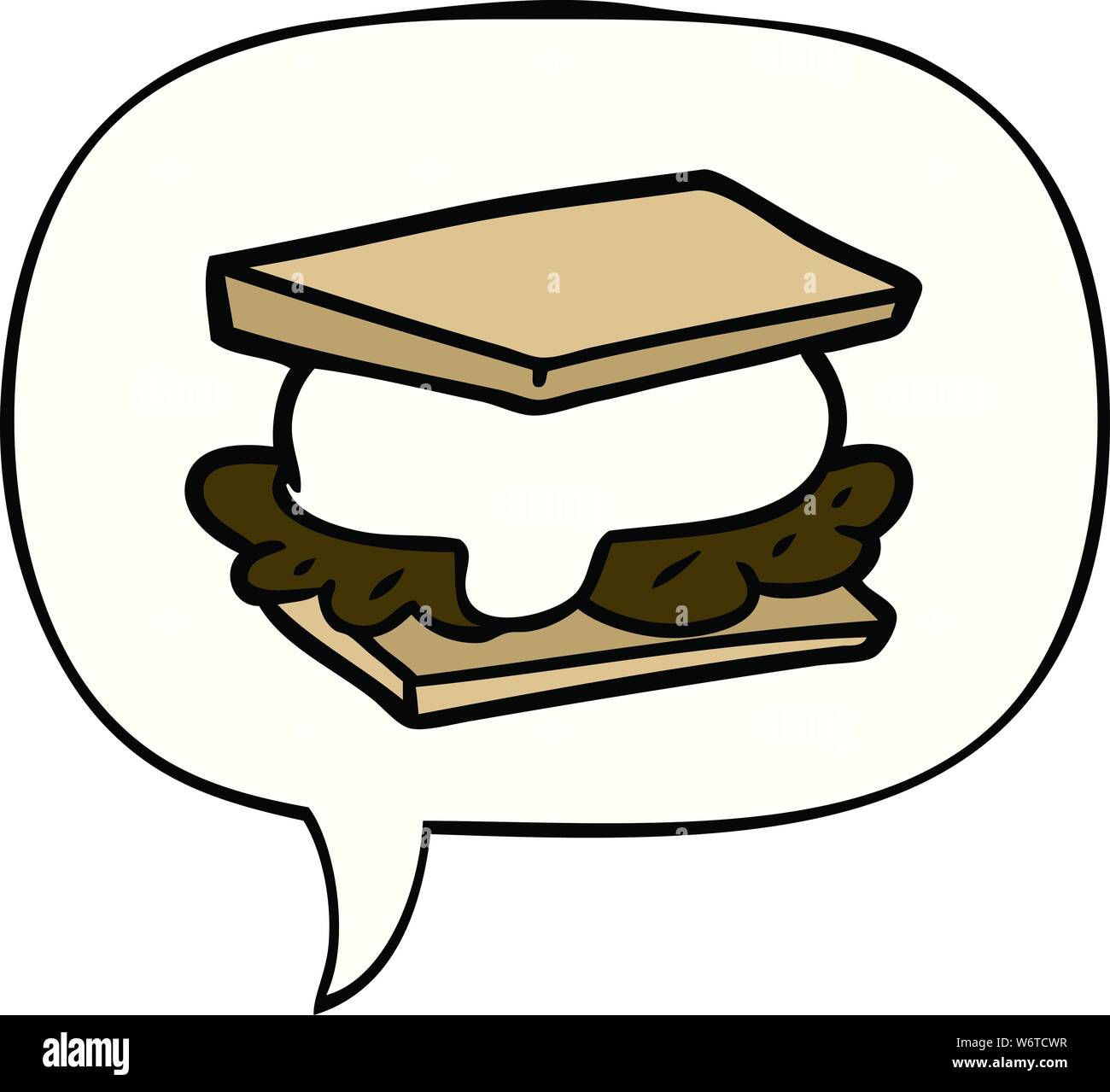 Smore Stock Vector Images - Alamy