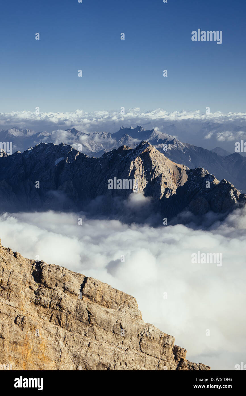 Mountains on german austrian border High Resolution Stock Photography ...
