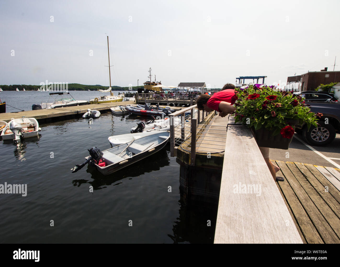 Boats, Castine, Maine Stock Photo - Alamy