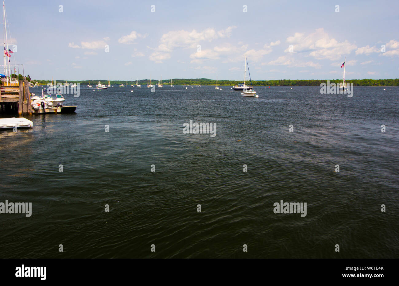 Boats, Castine, Maine Stock Photo - Alamy