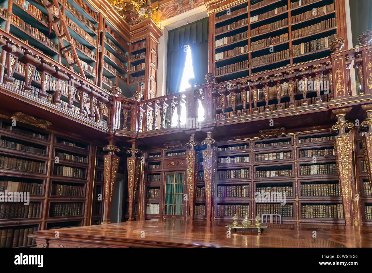 The Johannine Library (Portuguese: Biblioteca Joanina) is a Baroque ...