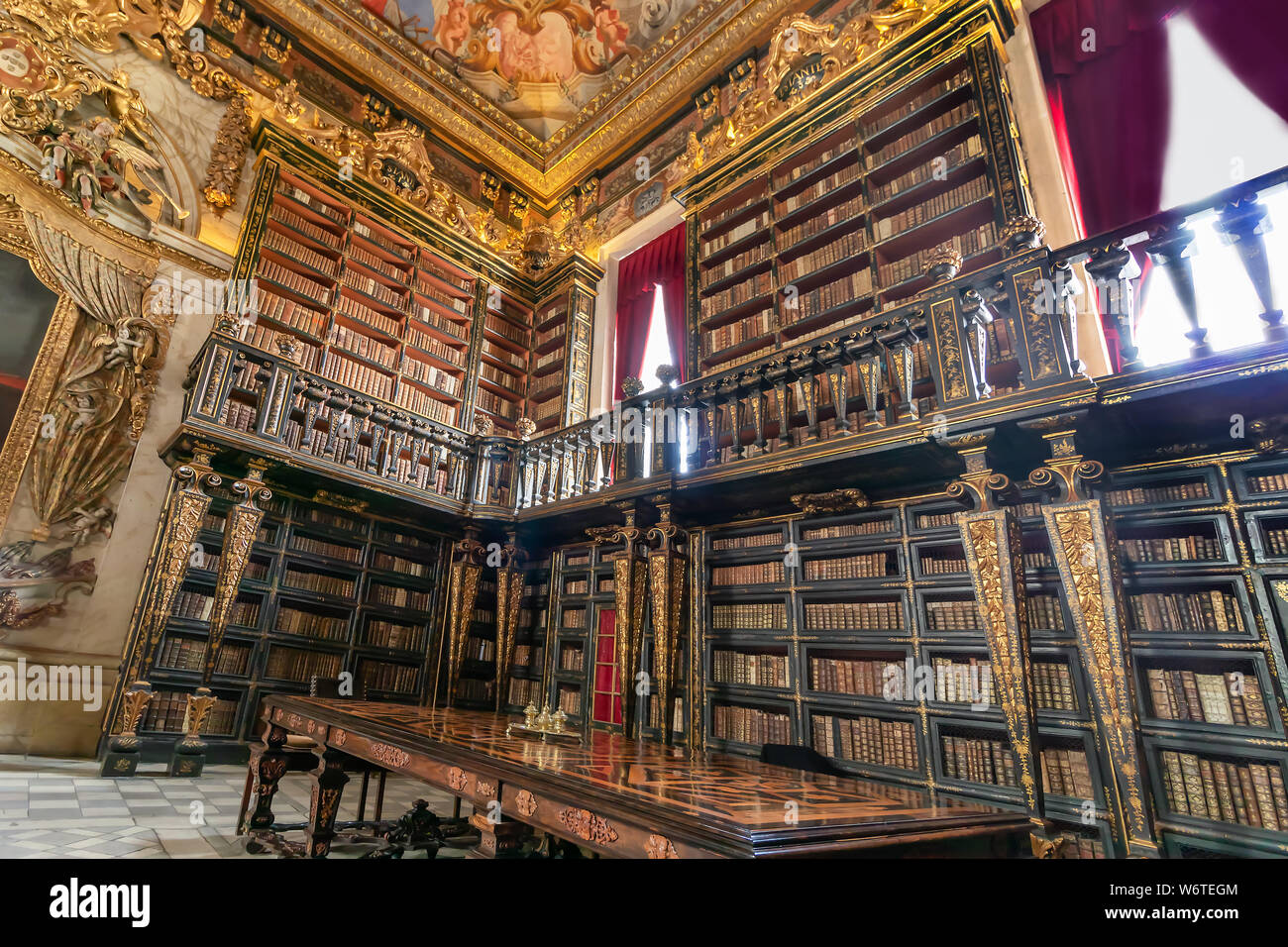 The Johannine Library (Portuguese: Biblioteca Joanina) is a Baroque ...