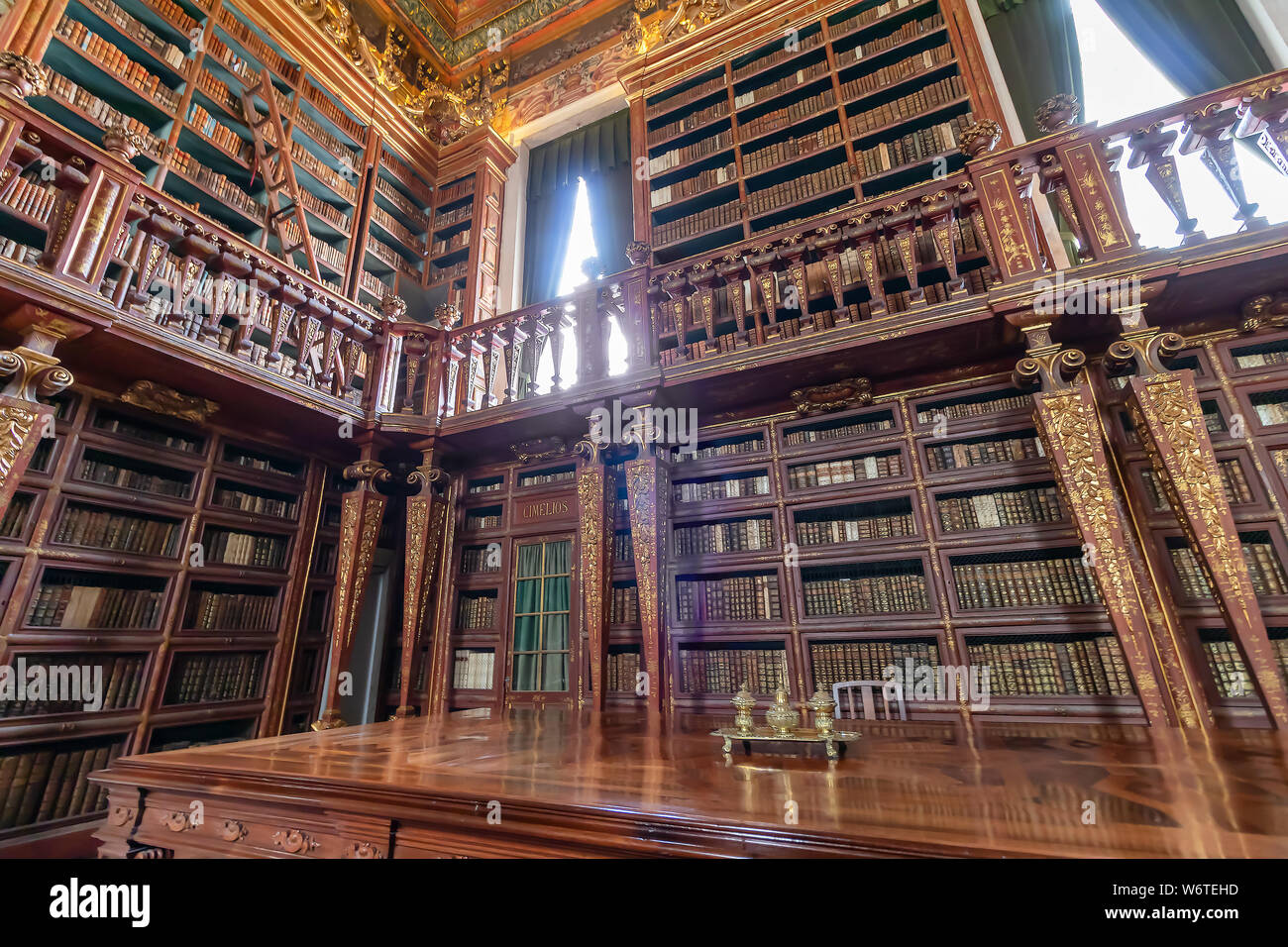 The Johannine Library (Portuguese: Biblioteca Joanina) is a Baroque ...