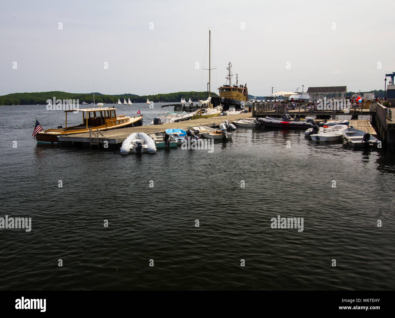 Boats, Castine, Maine Stock Photo - Alamy