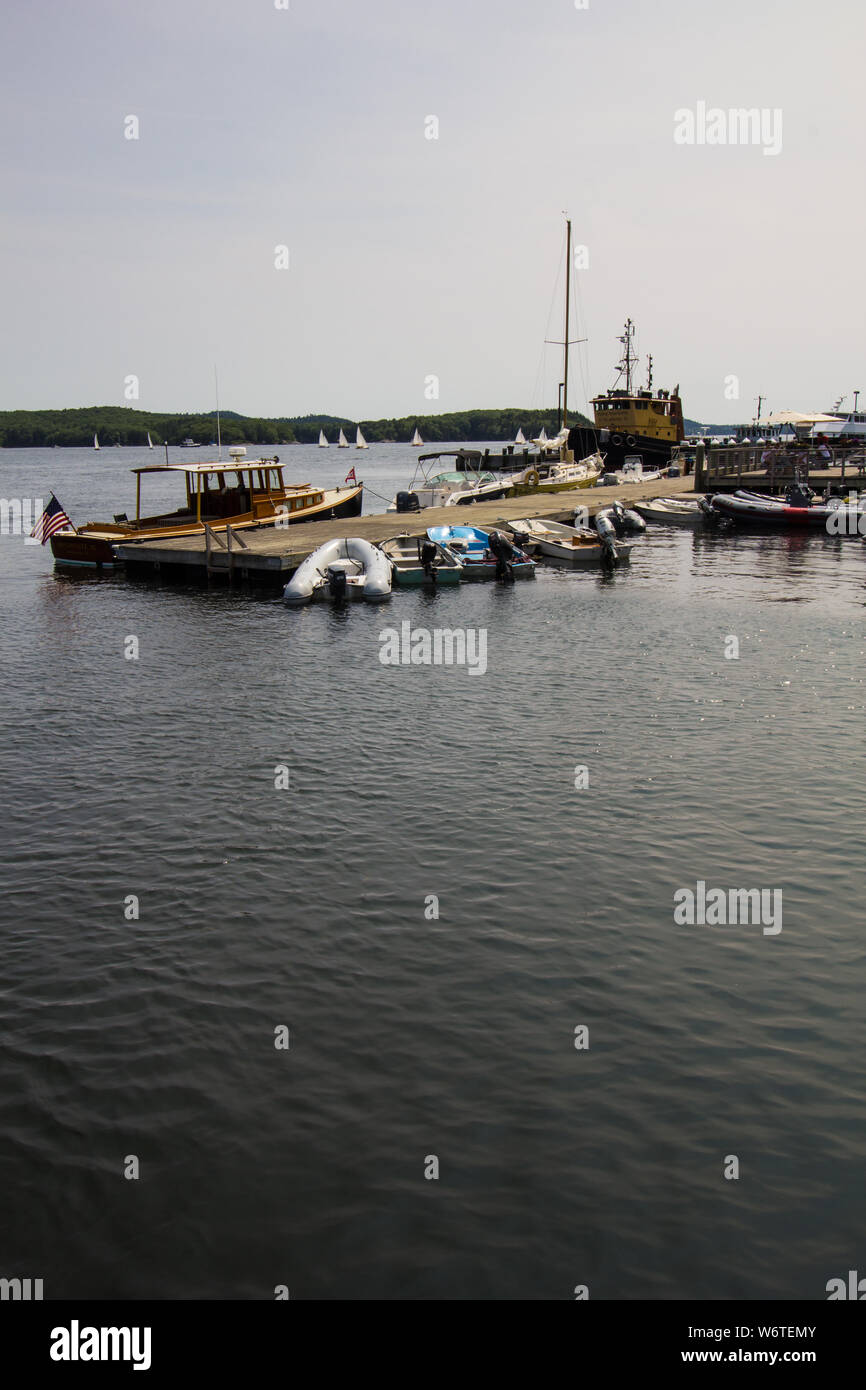 Boats, Castine, Maine Stock Photo - Alamy