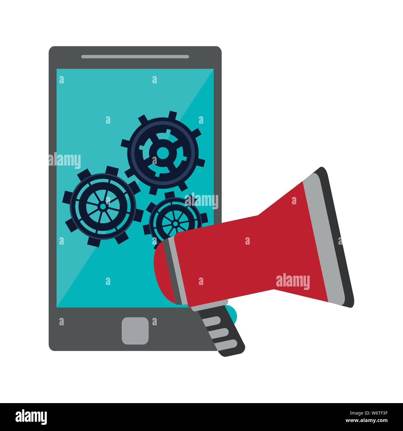 technology digital modern hardware cartoon Stock Vector Image & Art - Alamy