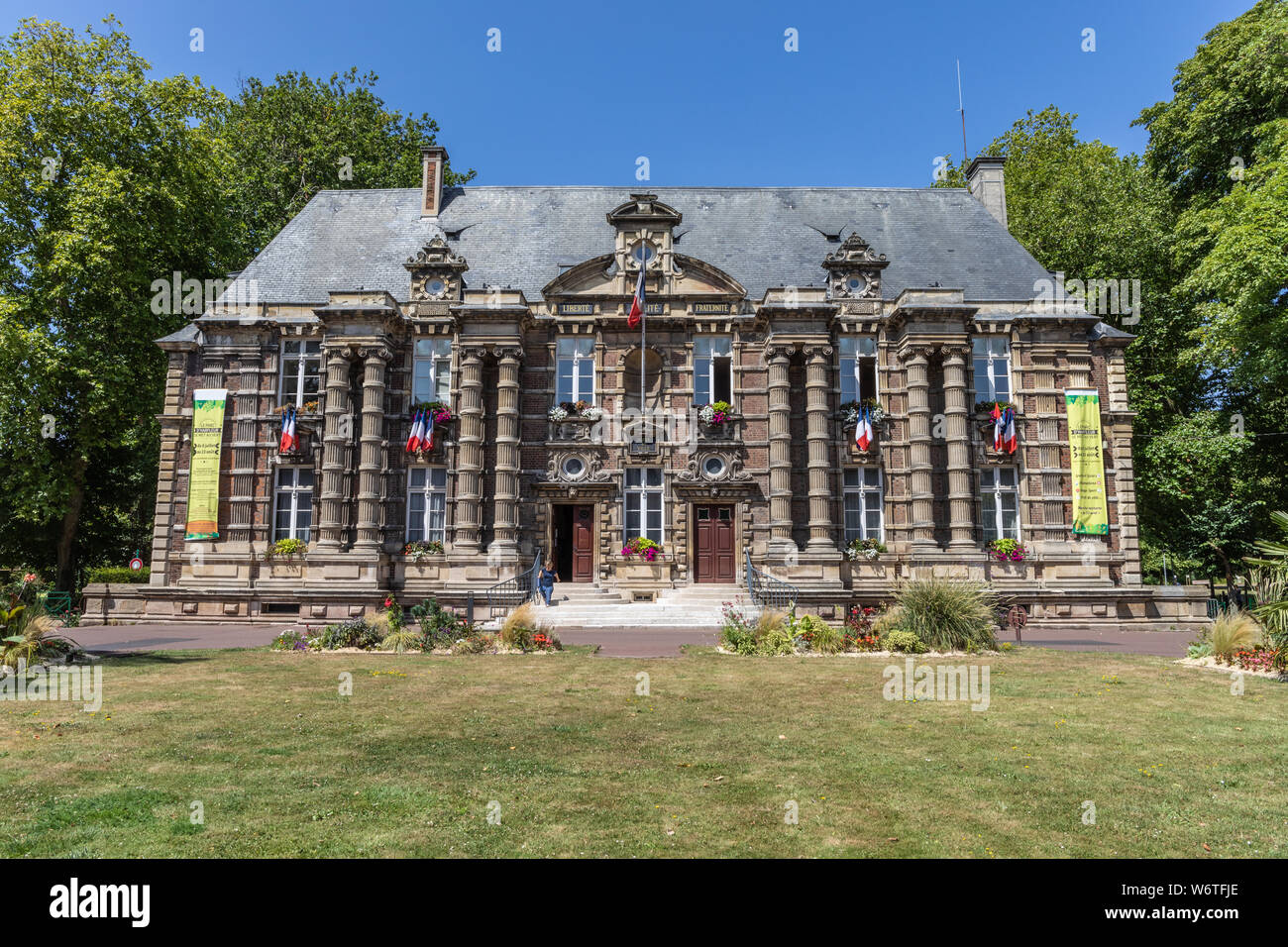 Château d'Harfleur - Hôtel de ville Harfleur (76 Stock Photo - Alamy