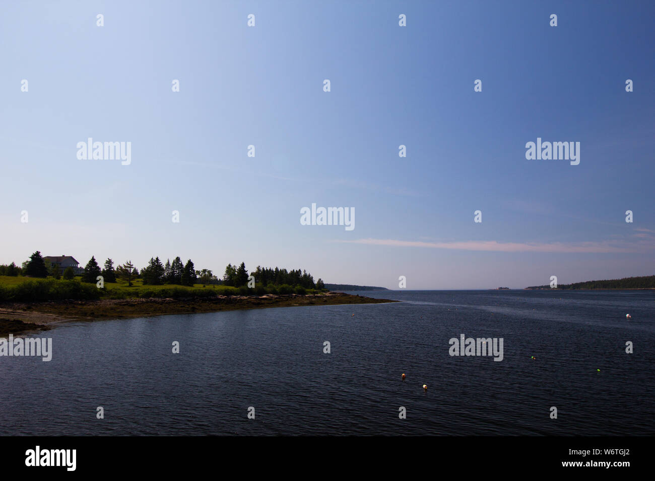 Winter Harbor, Maine Stock Photo - Alamy