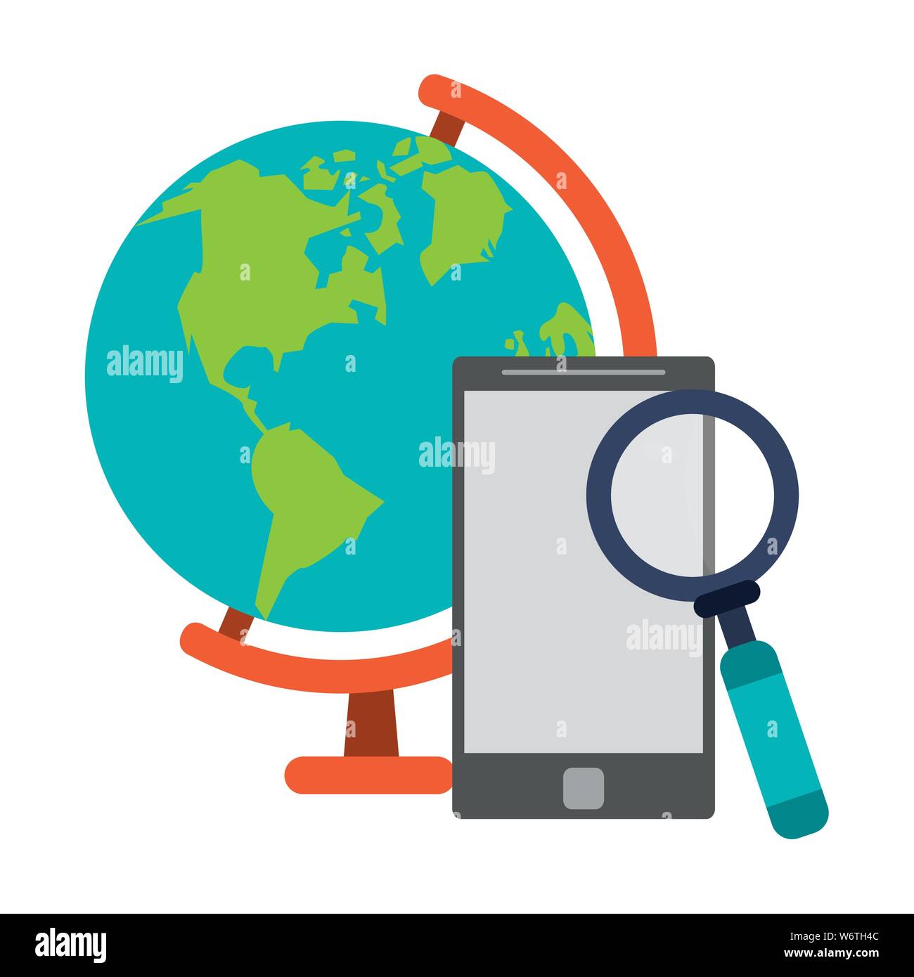 technology digital modern hardware cartoon Stock Vector Image & Art - Alamy