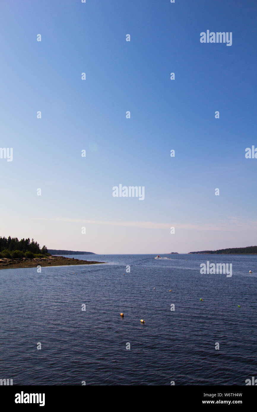 Winter Harbor, Maine Stock Photo - Alamy