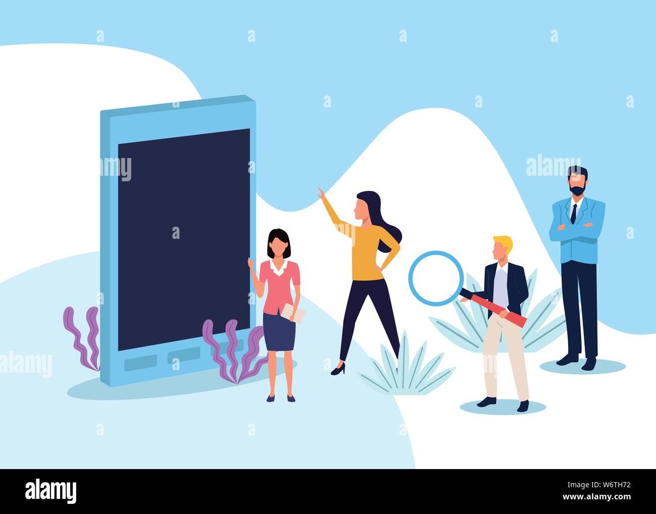 business professional executive work cartoon Stock Vector Image & Art ...