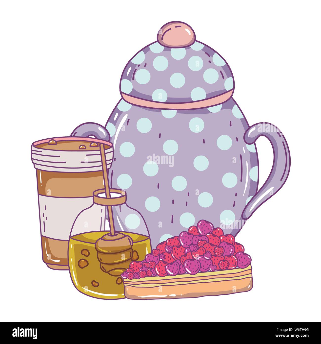 Sugar bowl design, Sweet food candy calorie product snack and ...