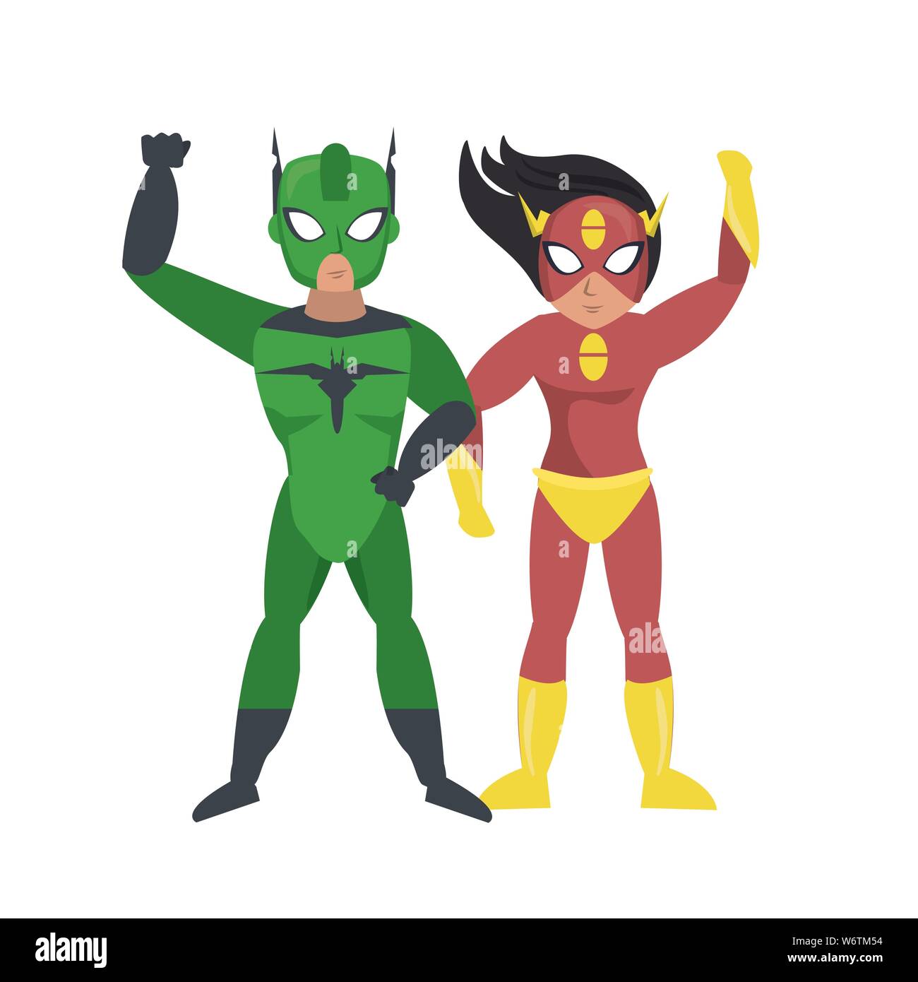 super heroes comic retro cartoon Stock Vector Image & Art - Alamy