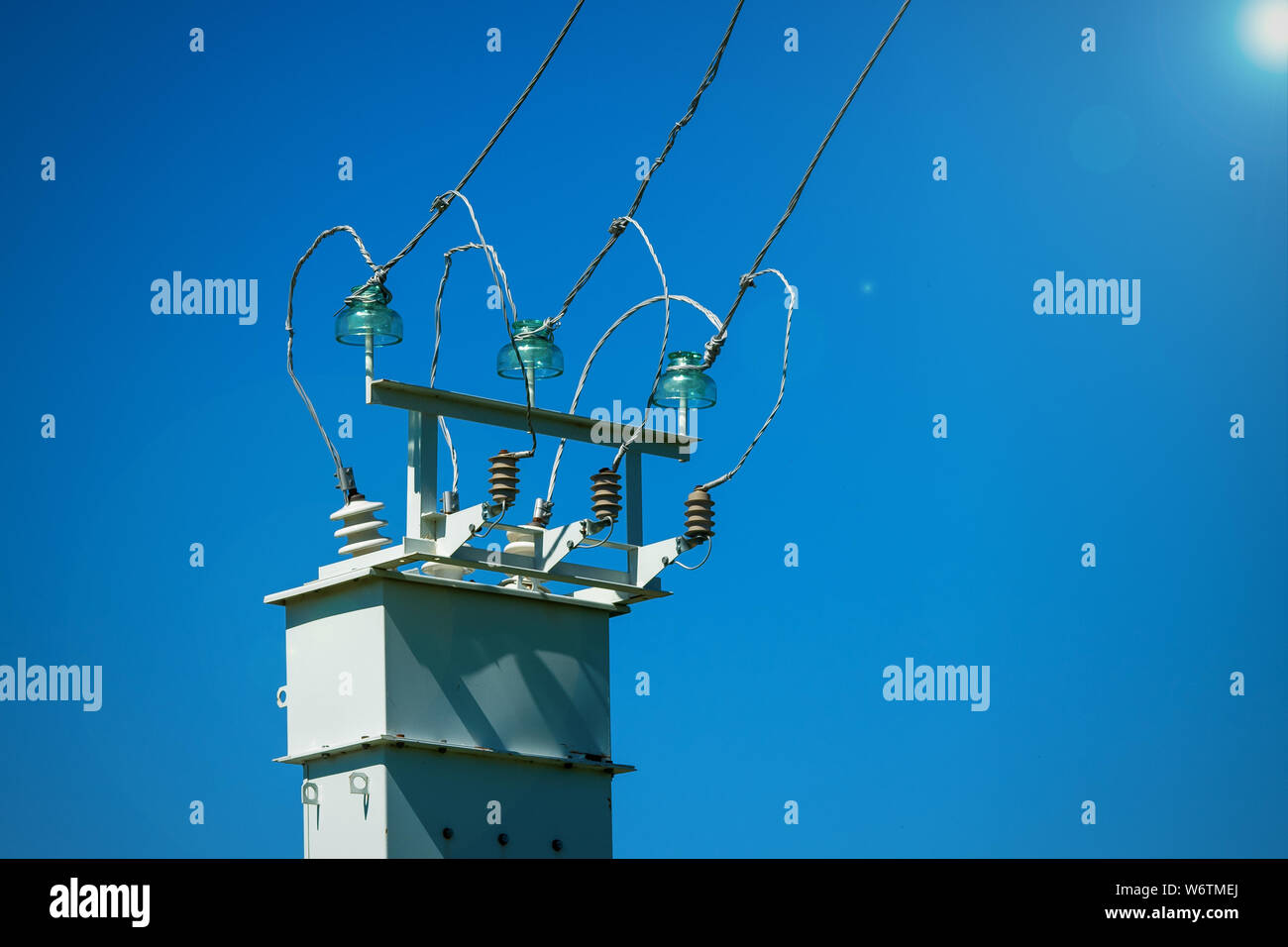 Power transformer substation hi-res stock photography and images - Alamy