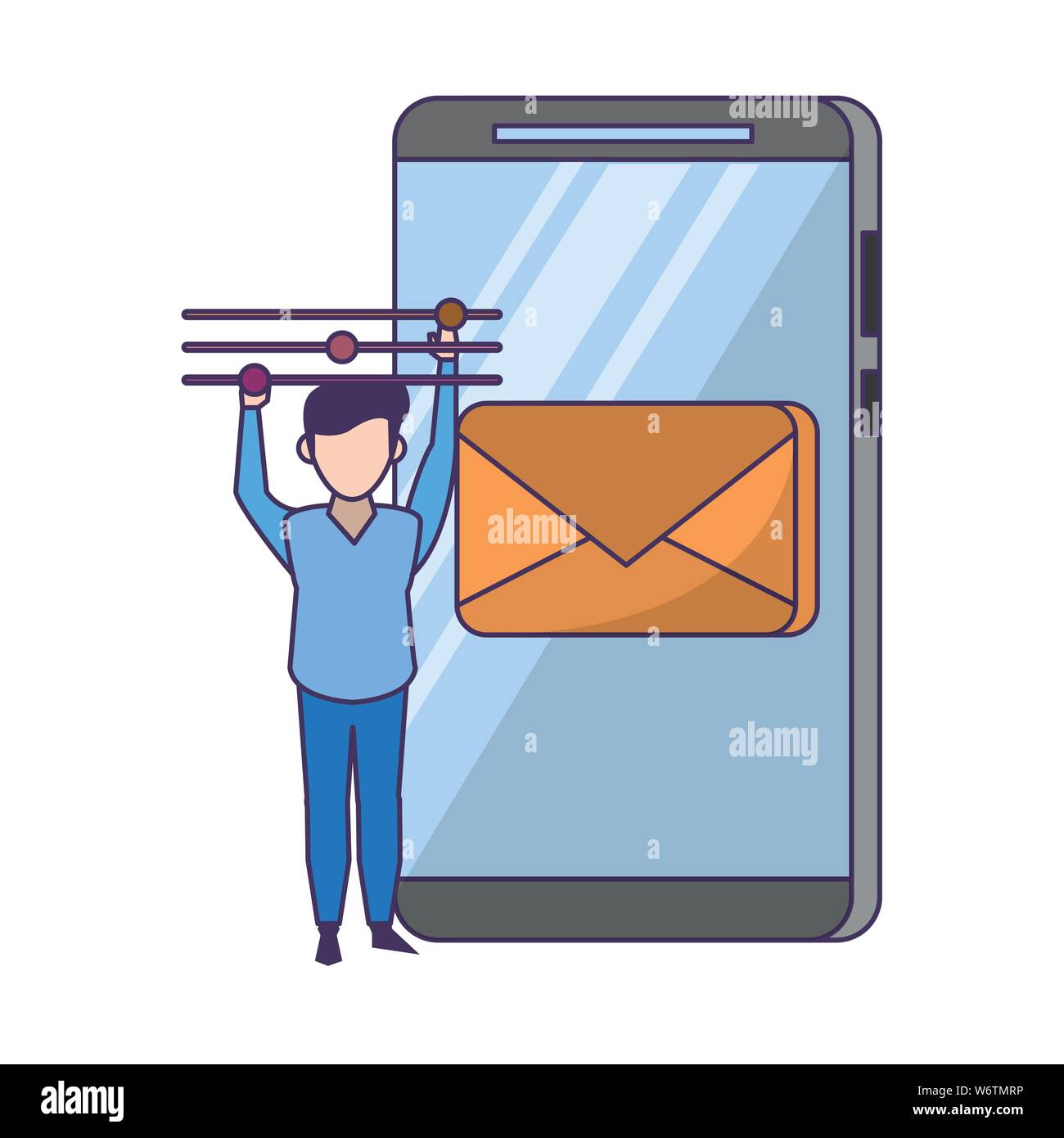 technology web digital hardware cartoon Stock Vector Image & Art - Alamy