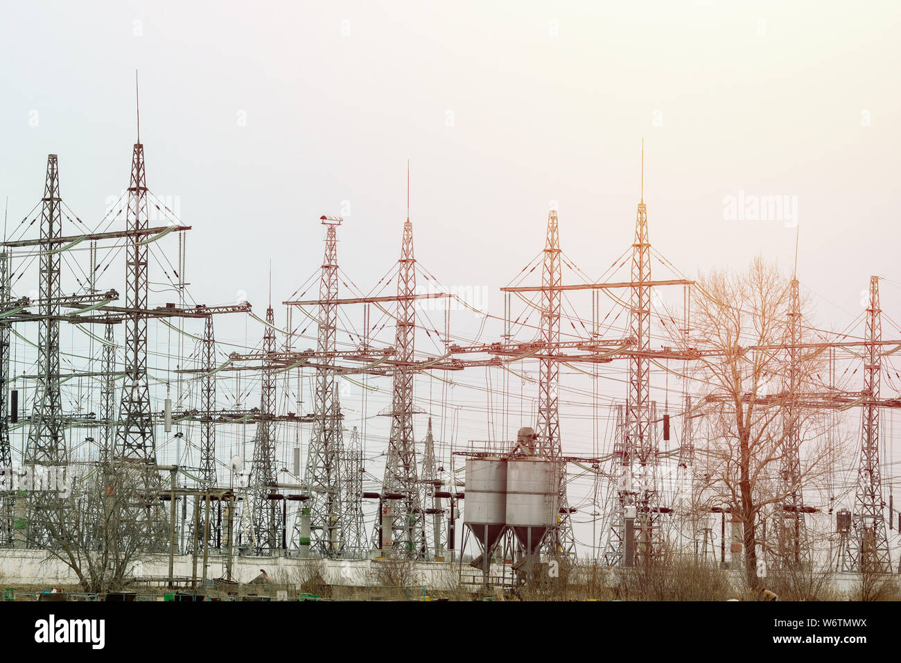 Main Power Plant Energy ideas And energy saving Stock Photo - Alamy