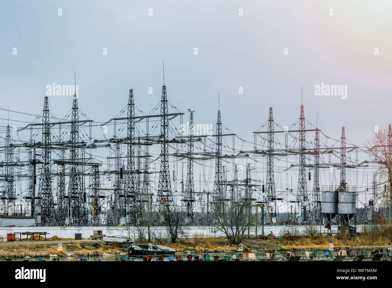 Main Power Plant Energy ideas And energy saving Stock Photo - Alamy