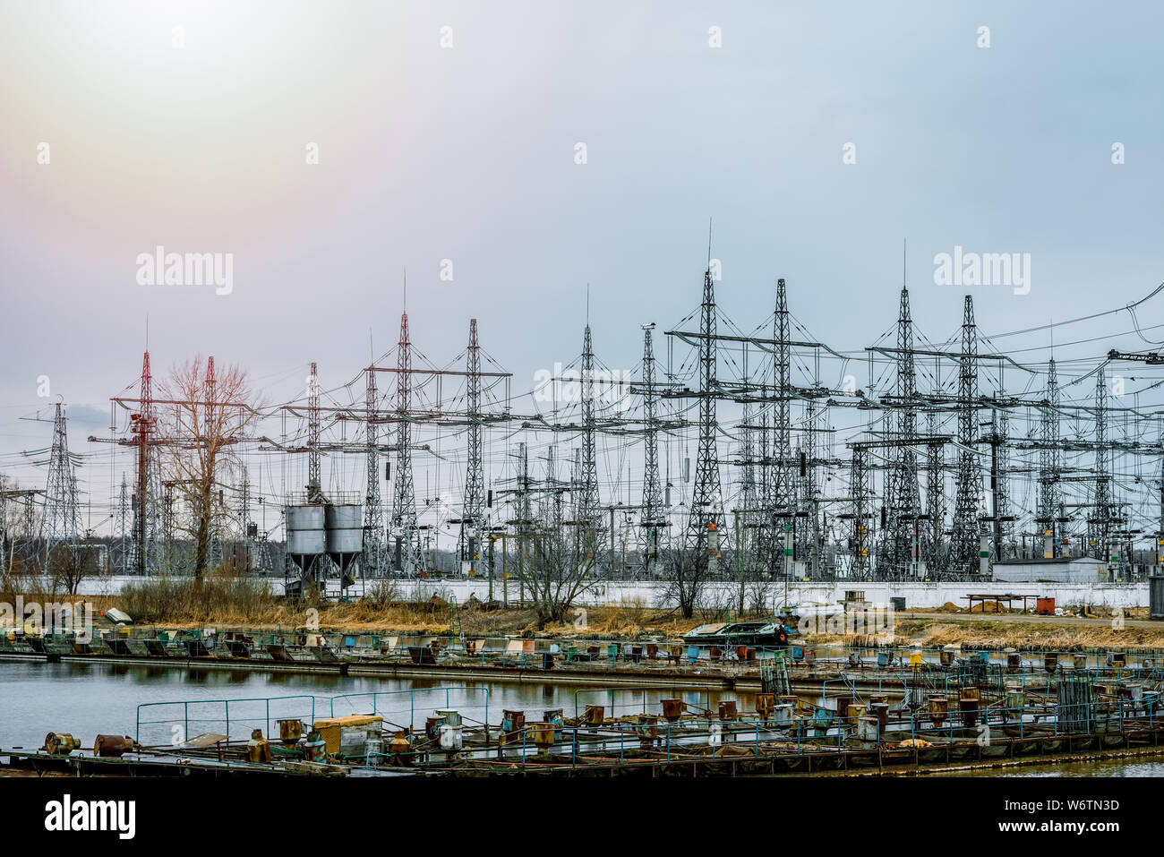 Main Power Plant Energy ideas And energy saving Stock Photo - Alamy