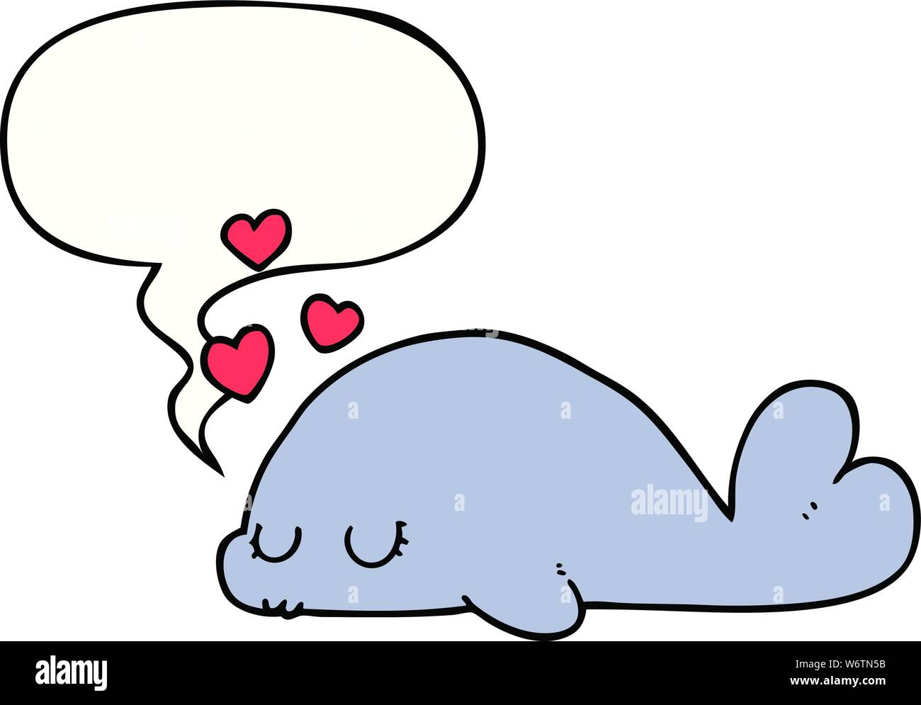 cute cartoon dolphin with speech bubble Stock Vector Image & Art - Alamy
