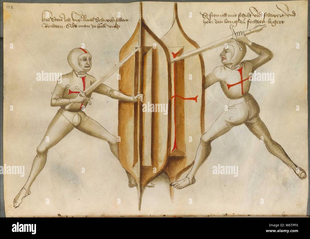 De Fechtbuch Talhoffer 127 Stock Photo - Alamy