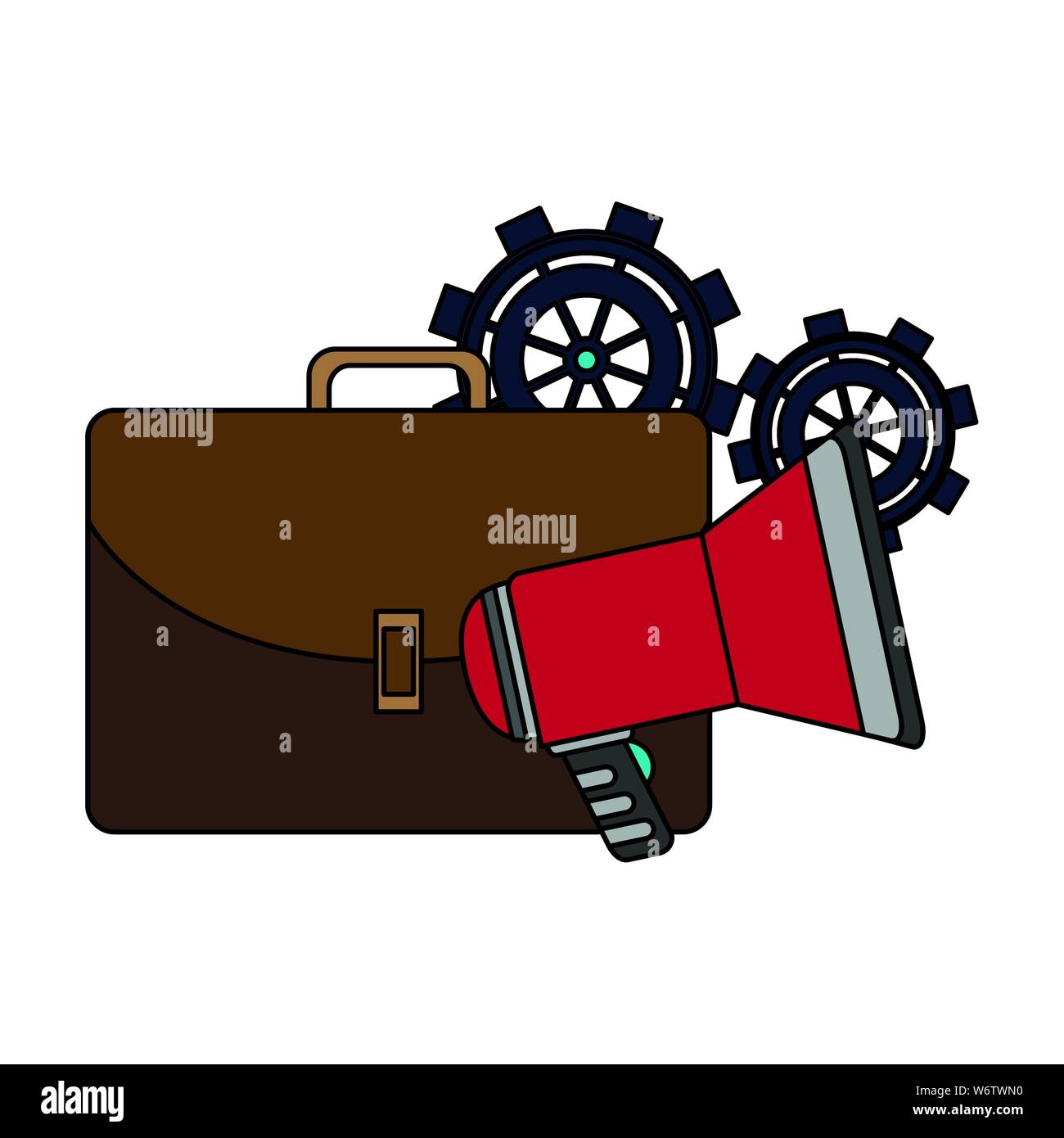 executive business office professional cartoon Stock Vector Image & Art ...