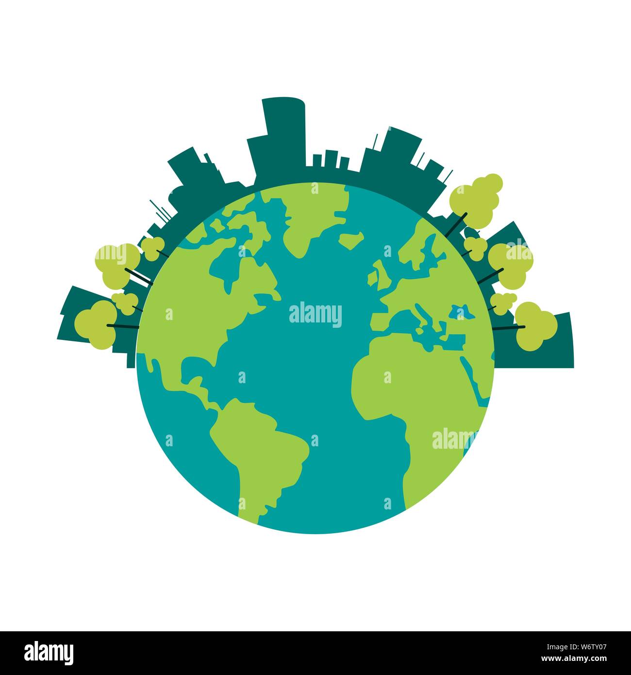 world saving ecology green cartoon Stock Vector Image & Art - Alamy