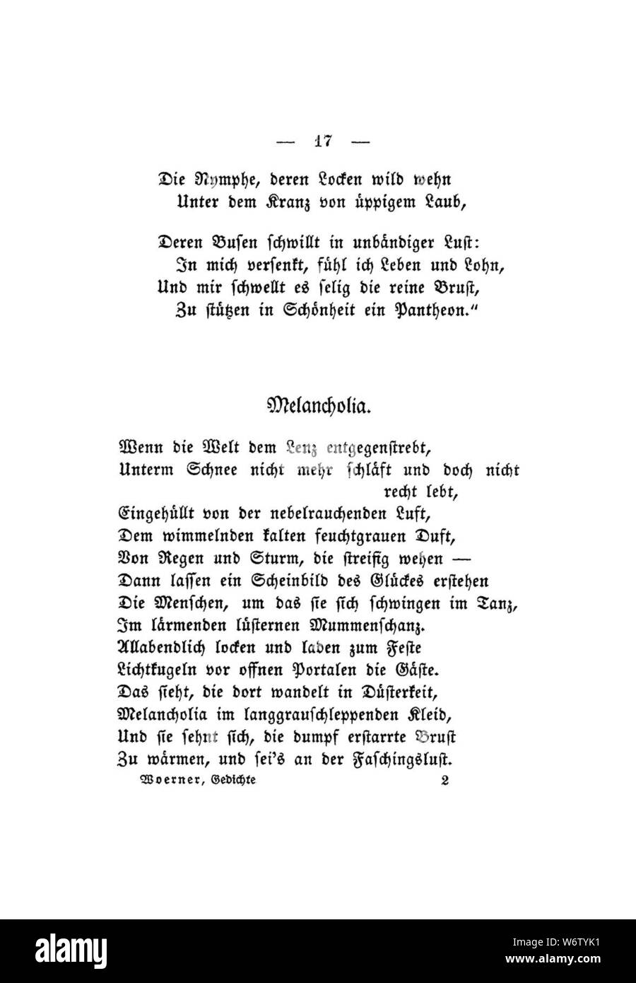 De Gedichte (Woerner U. C.) 018 Stock Photo - Alamy