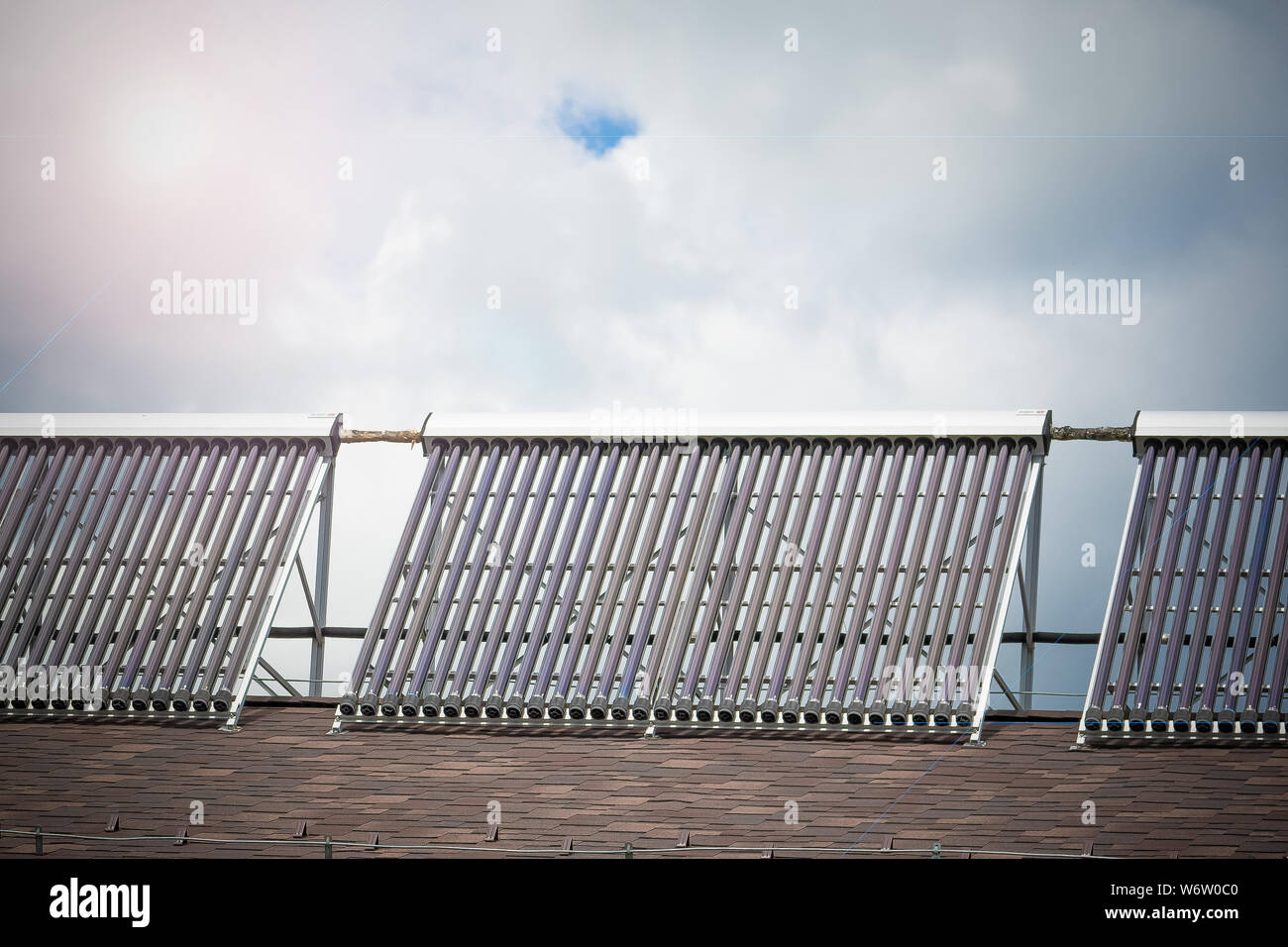 Hot water panel hi-res stock photography and images - Alamy