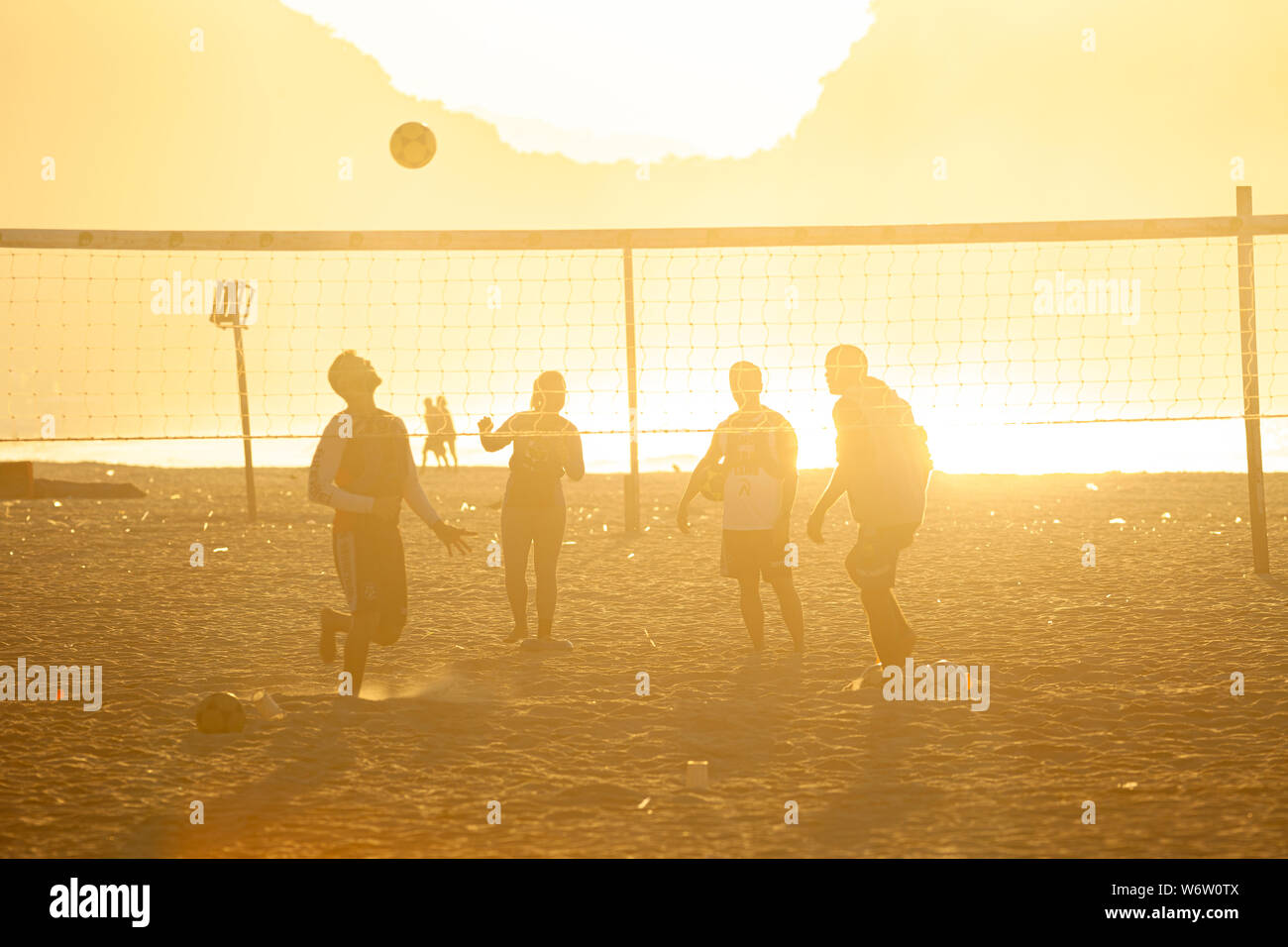 Foot volleyball hi-res stock photography and images - Alamy