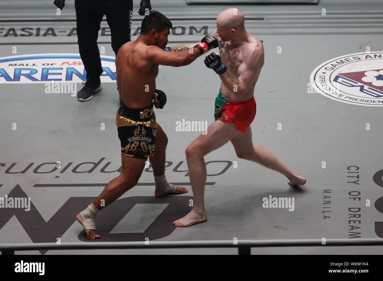 Pasay City, Philippines. 2nd Aug, 2019. Rodlek PK.Saenchaimuaythaigym ...