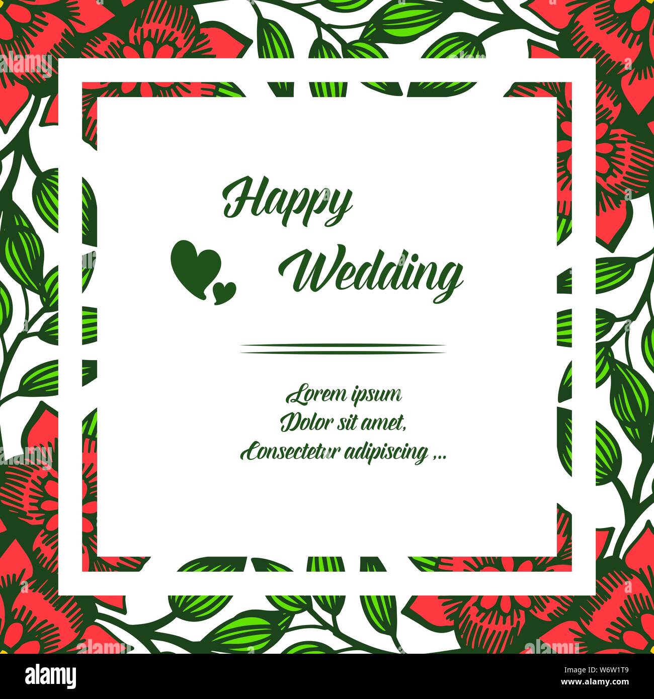 Texture colorful flower frame, for wallpaper of card happy wedding ...