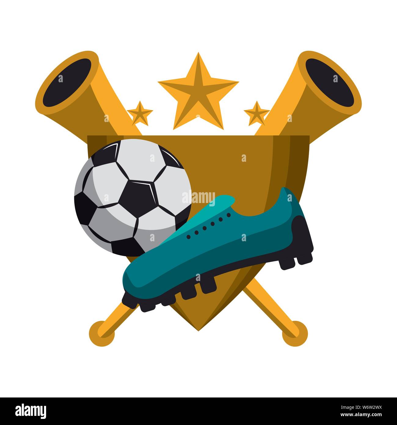 soccer football sport game cartoon Stock Vector Image & Art - Alamy