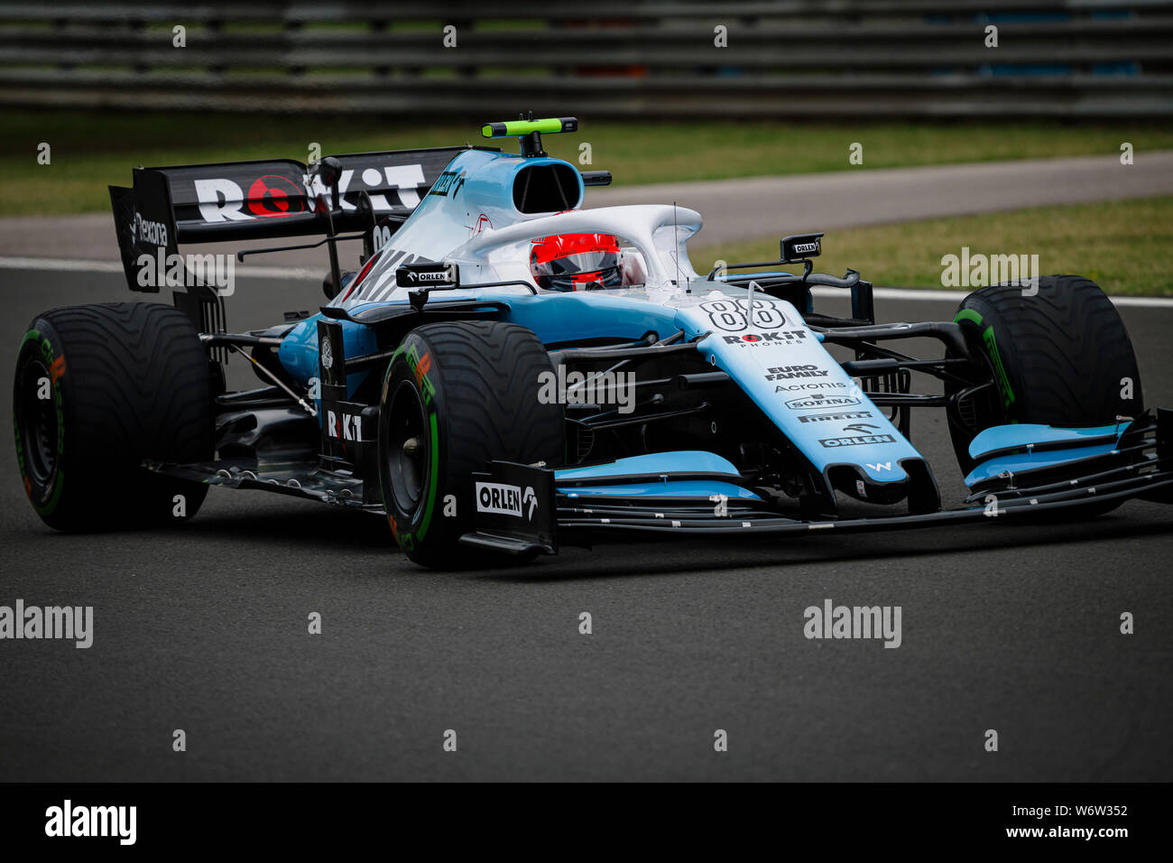 ROKiT Williams Racing’s Polish driver Robert Kubica competes during the ...