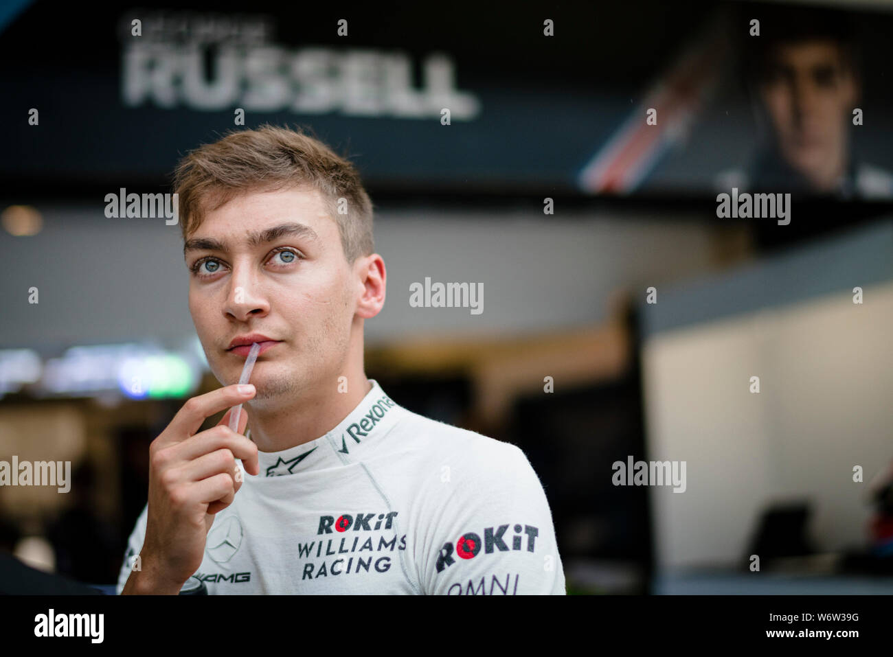 George russell racing hi-res stock photography and images - Alamy