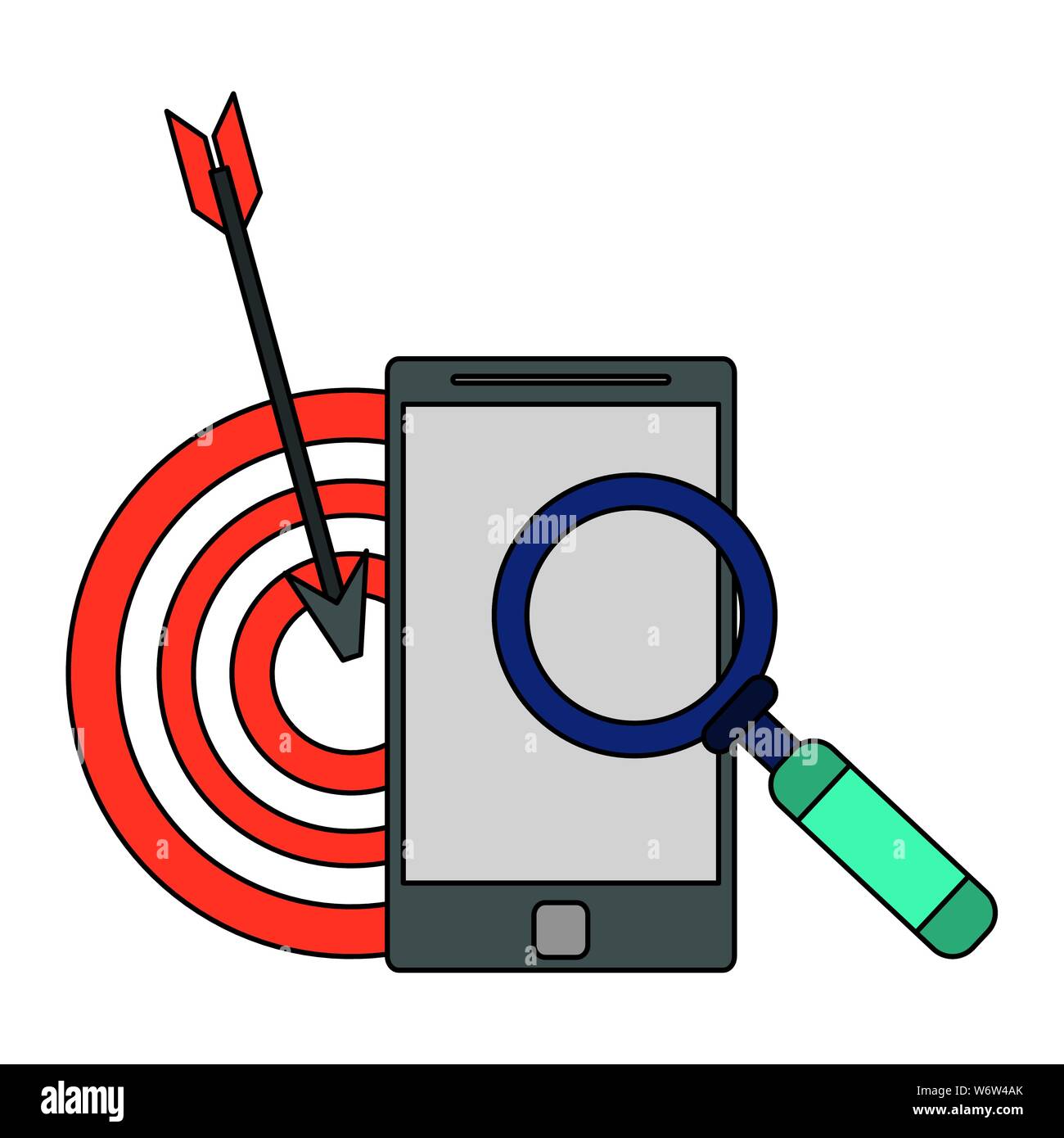 technology digital modern hardware cartoon Stock Vector Image & Art - Alamy
