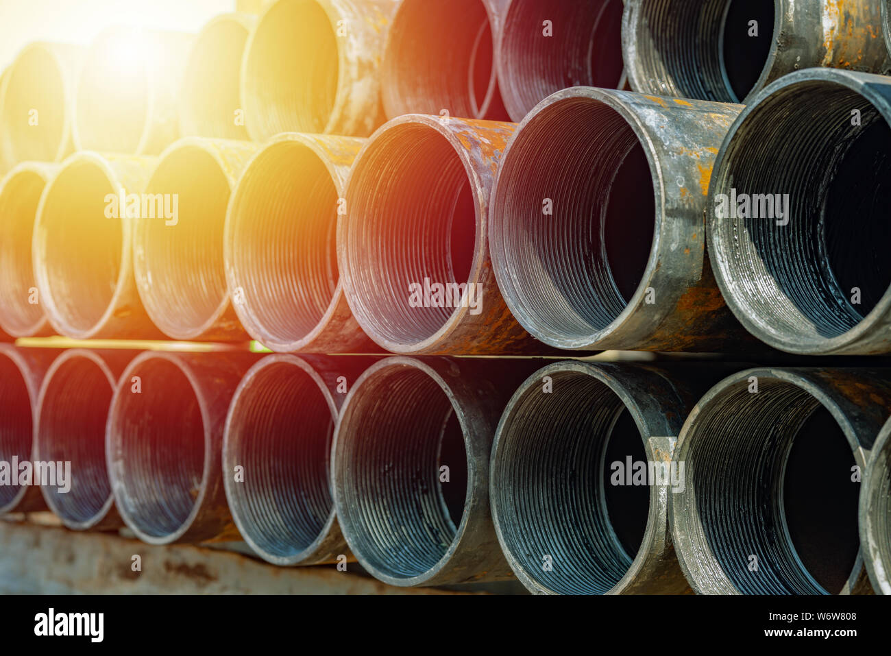 high quality Galvanized steel pipe or Aluminum and chrome stainless ...