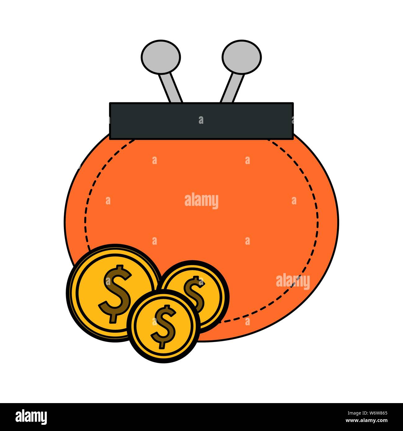 saving money finance banking cartoon Stock Vector Image & Art - Alamy