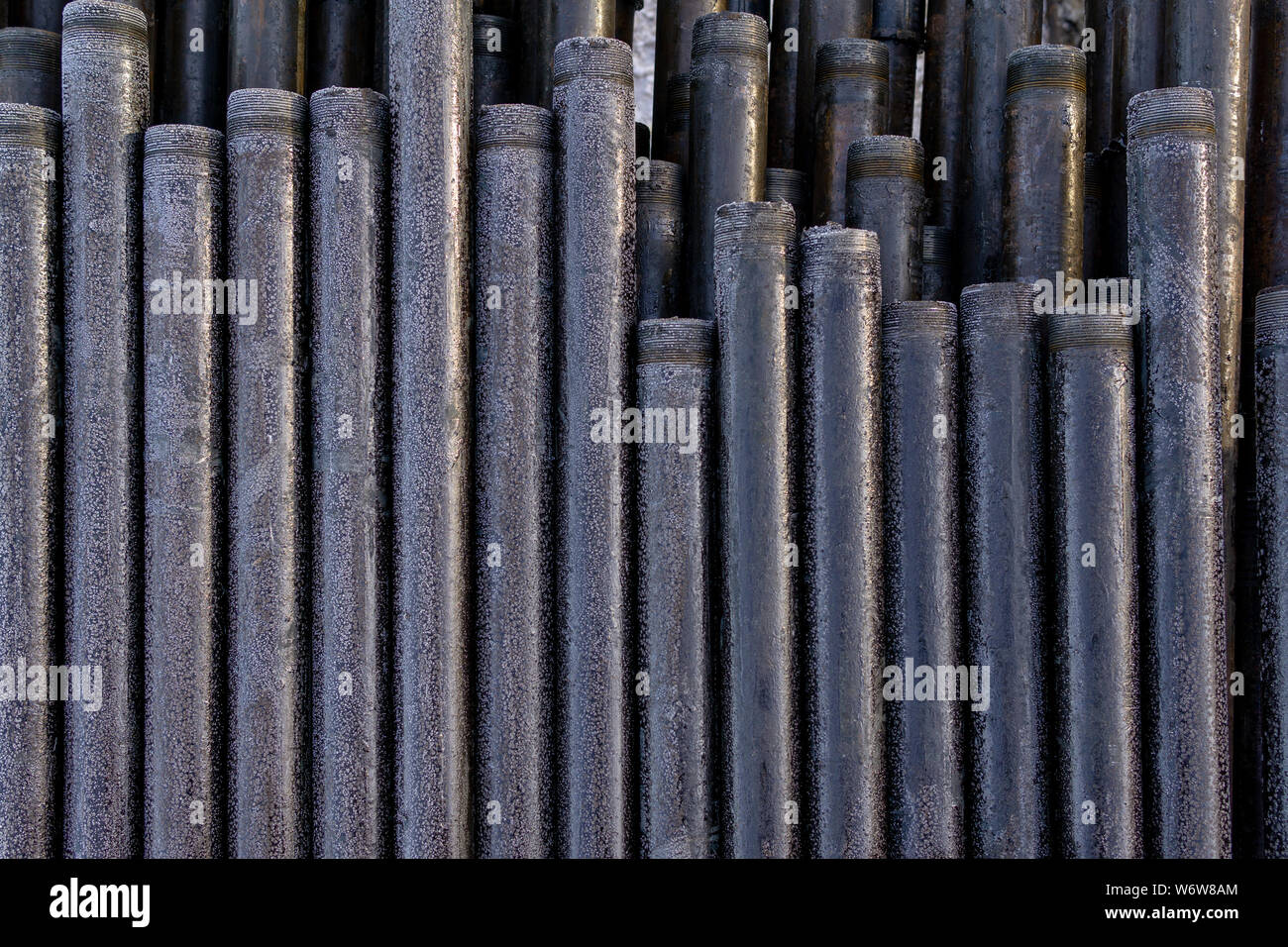 Offshore Industry oil and gas production petroleum pipeline. Downhole ...