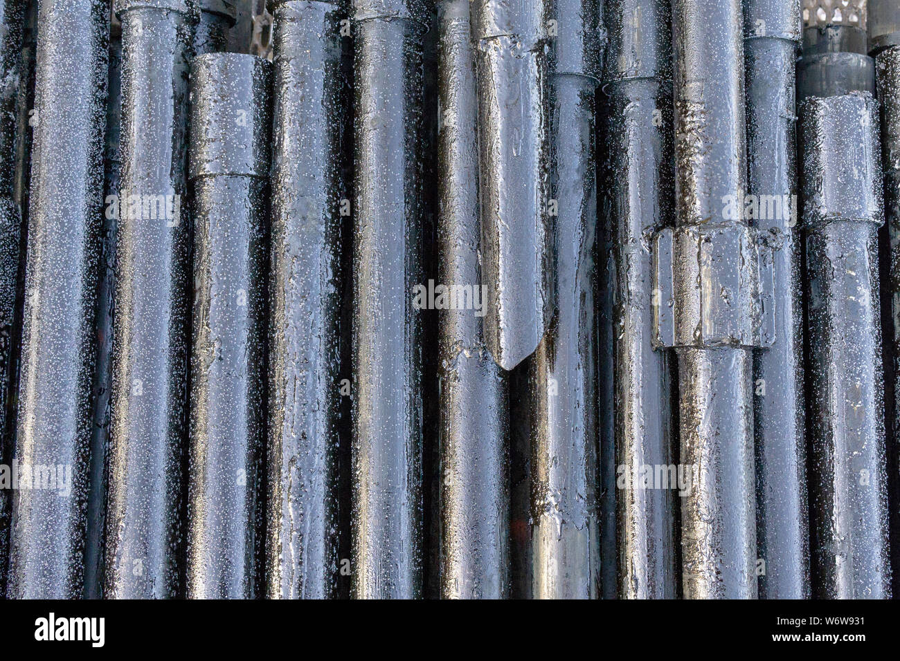 Offshore Industry oil and gas production petroleum pipeline. Downhole ...