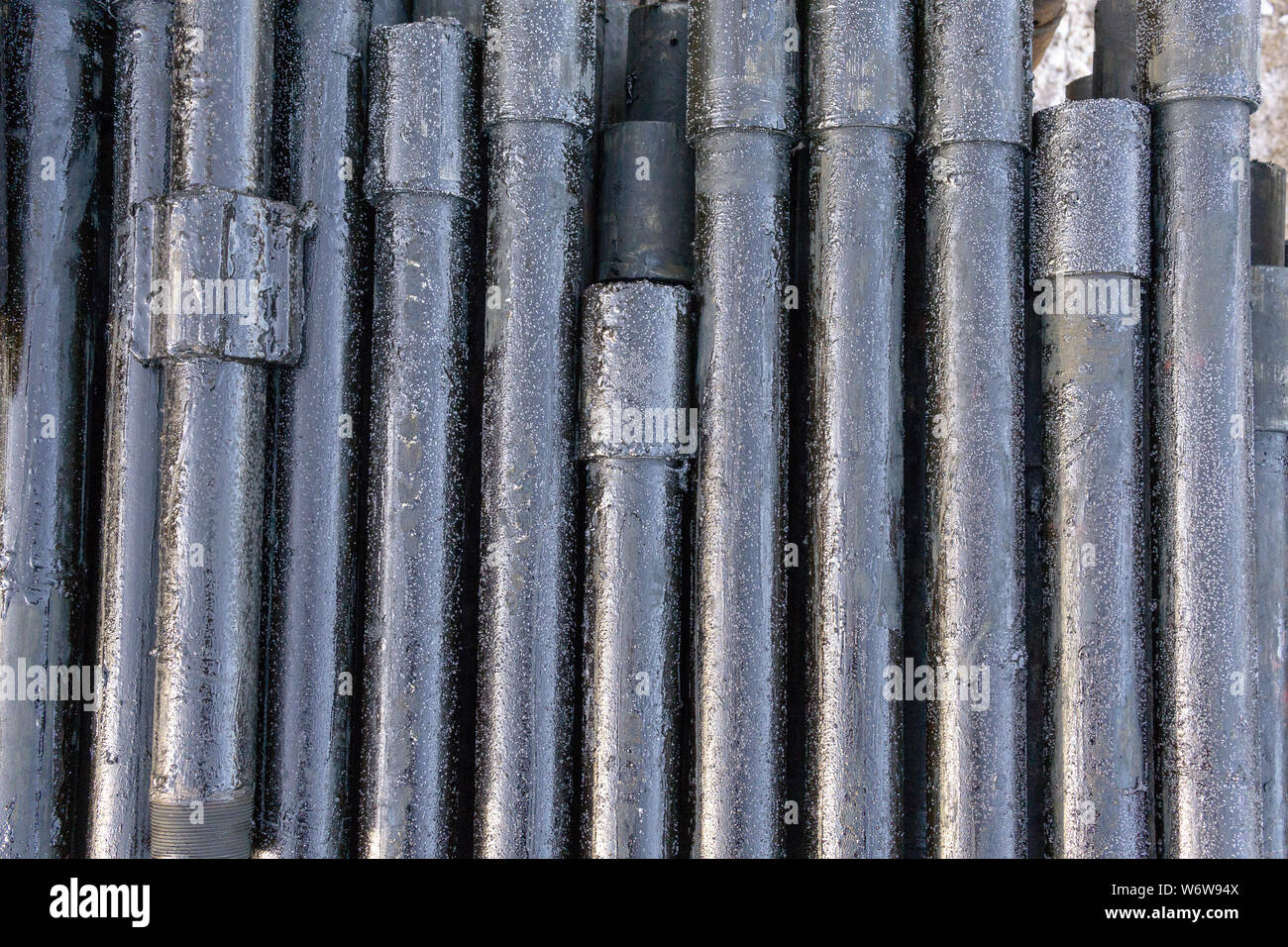 Offshore Industry oil and gas production petroleum pipeline. Downhole ...