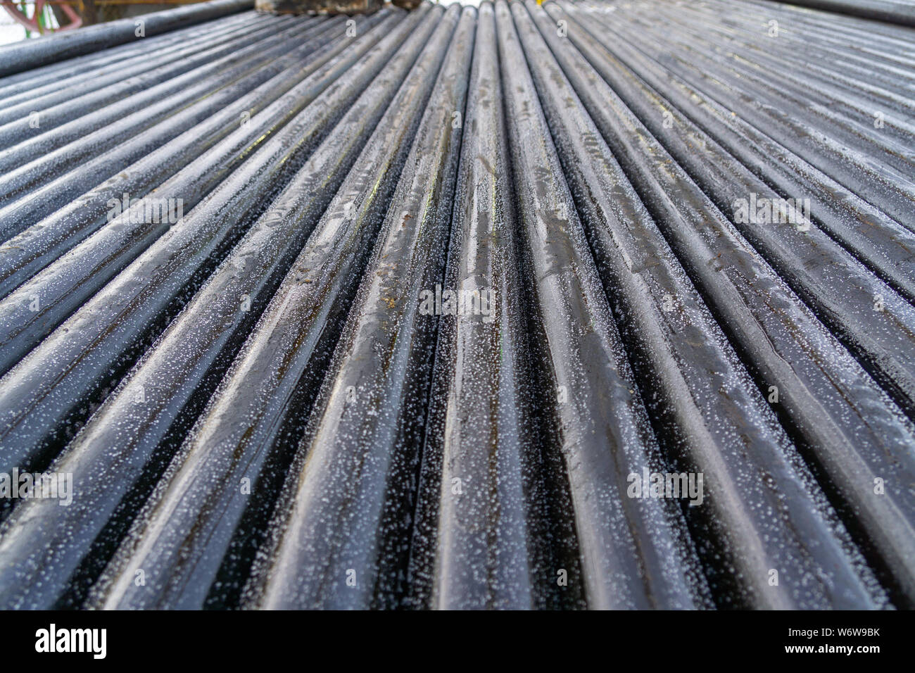 Offshore Industry oil and gas production petroleum pipeline. Downhole ...