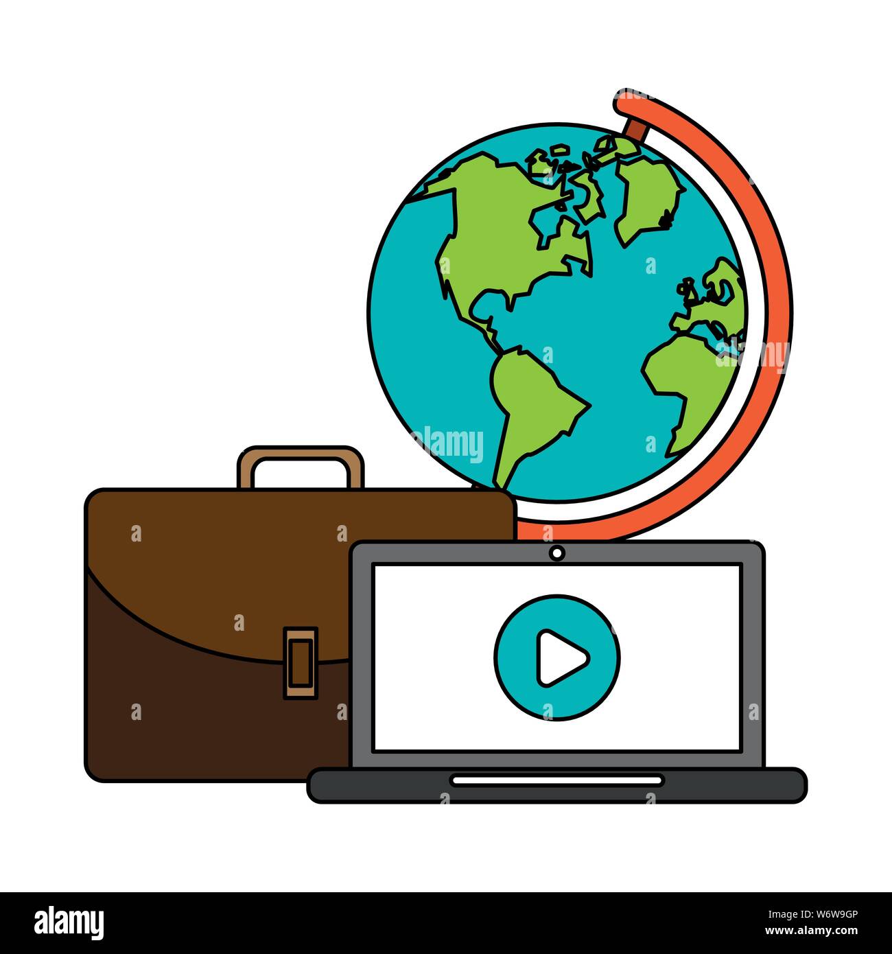 technology digital modern hardware cartoon Stock Vector Image & Art - Alamy