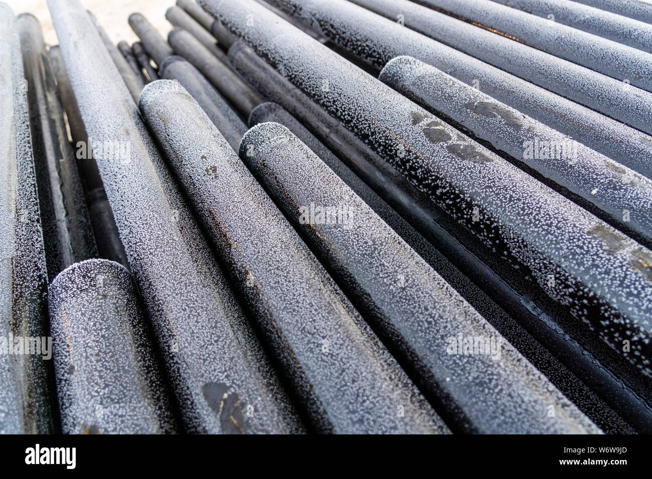 Offshore Industry oil and gas production petroleum pipeline. Downhole ...