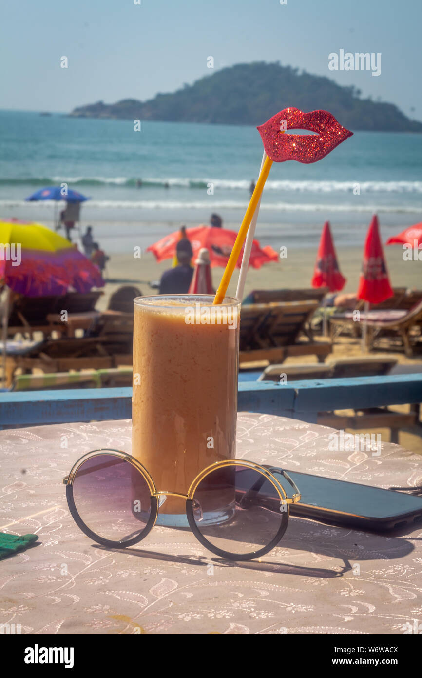Coffee mocktail at Olive Bar and Kitchen, Goa Stock Photo - Alamy